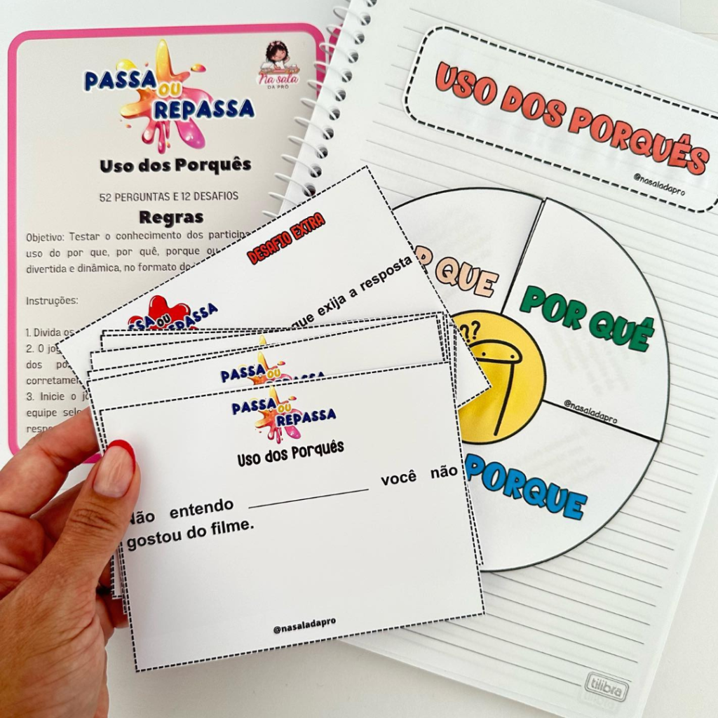 Uso dos porquês - Na Sala da Prô