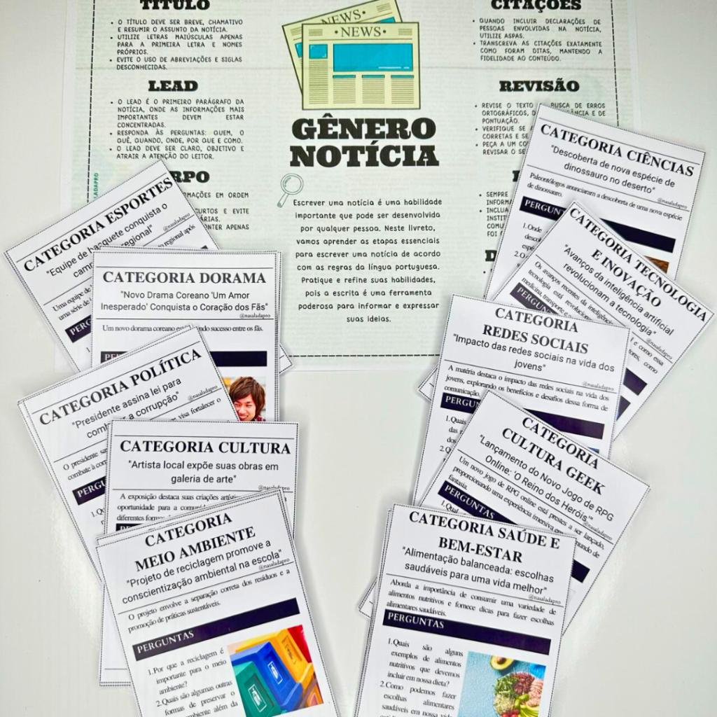 Gênero Notícia - Na Sala da Prô