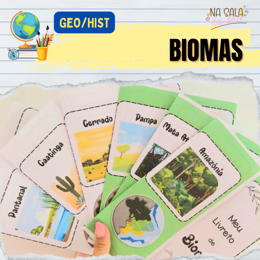 Kit Biomas Brasileiros - Na Sala da Prô