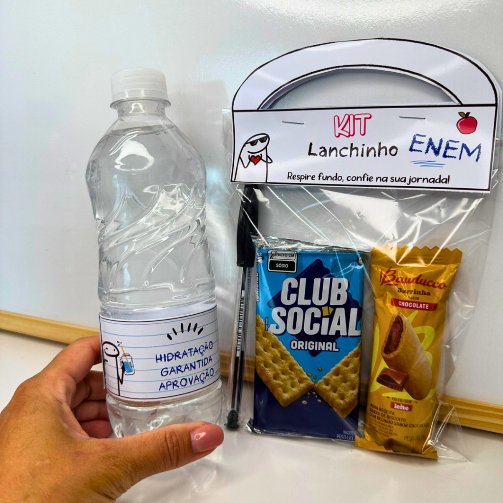 Kit Lanche ENEM - Na Sala da Prô