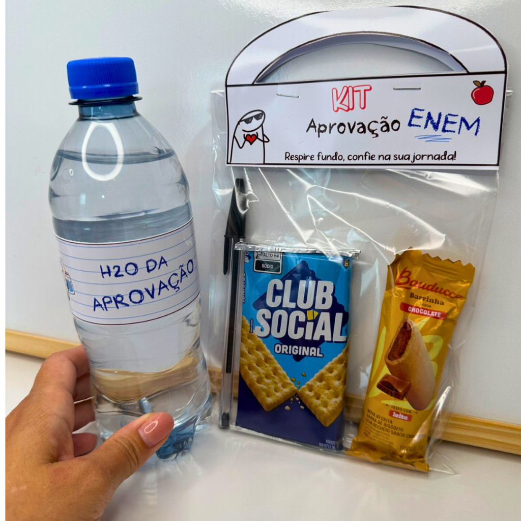 Kit Lanche ENEM - Na Sala da Prô